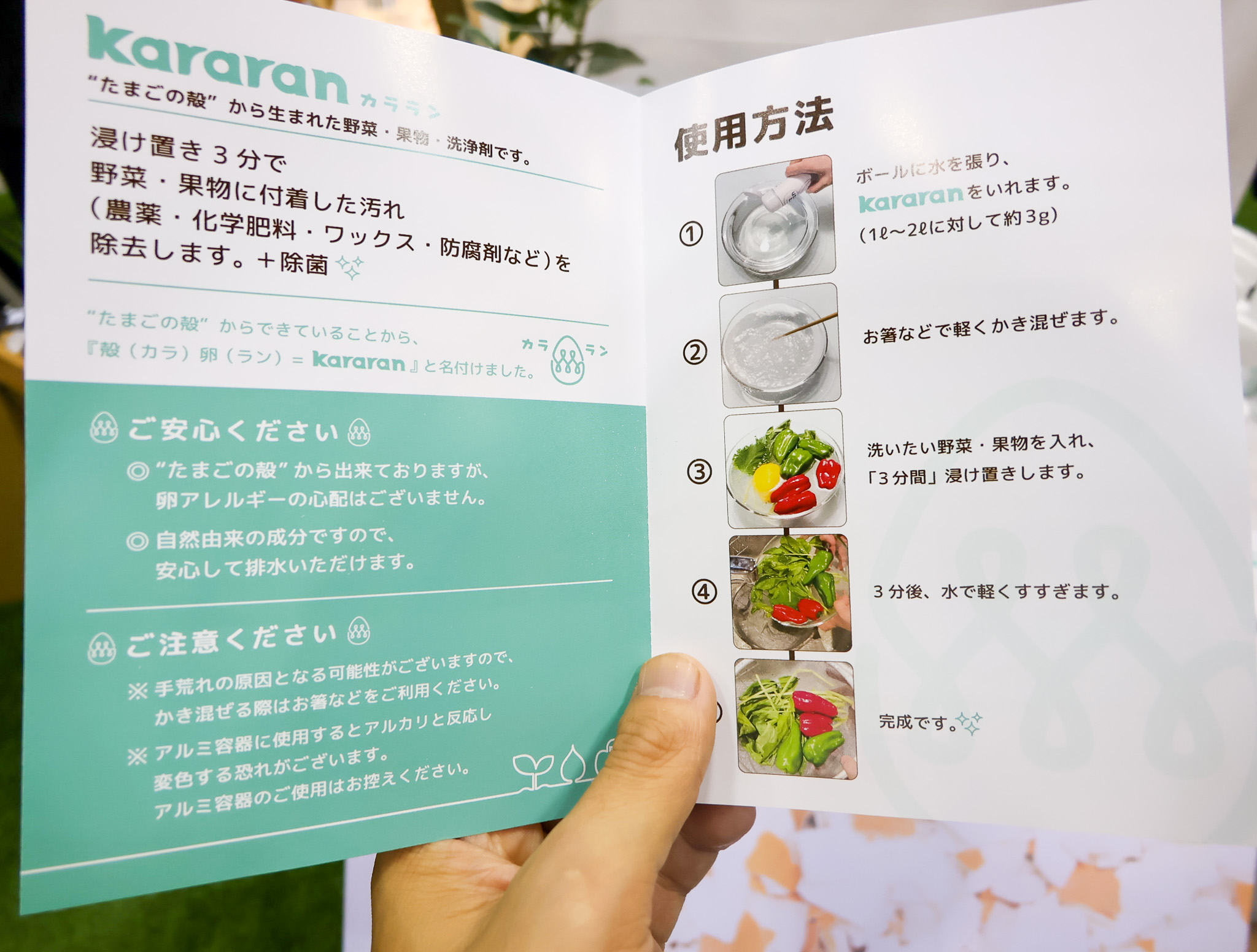 〇〇由来、なのに卵アレルギーさんもOK！野菜・果物洗剤「Kararan」を使ってみたら…【検証】 - Allecolle