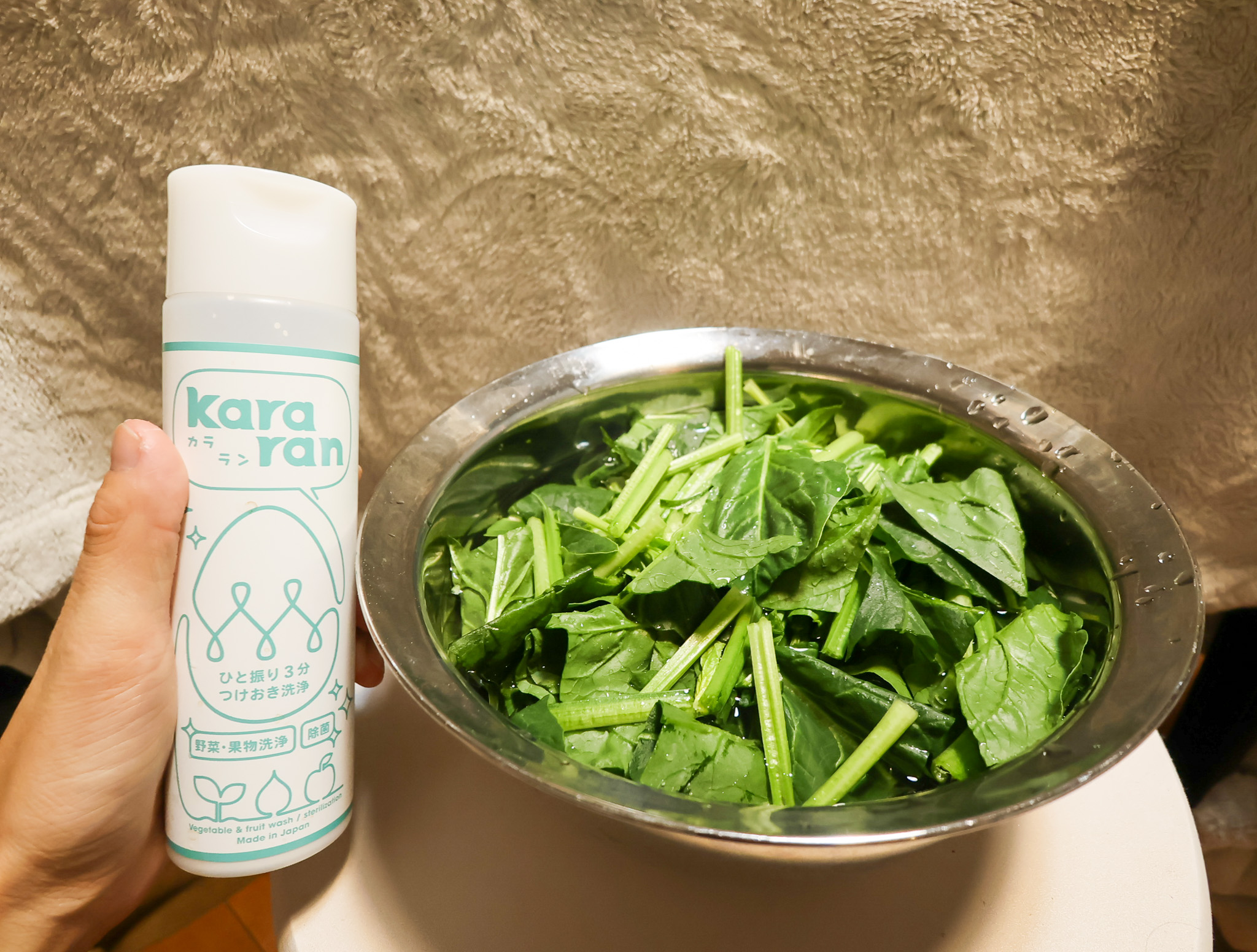 〇〇由来、なのに卵アレルギーさんもOK！野菜・果物洗剤「Kararan」を使ってみたら…【検証】 - Allecolle